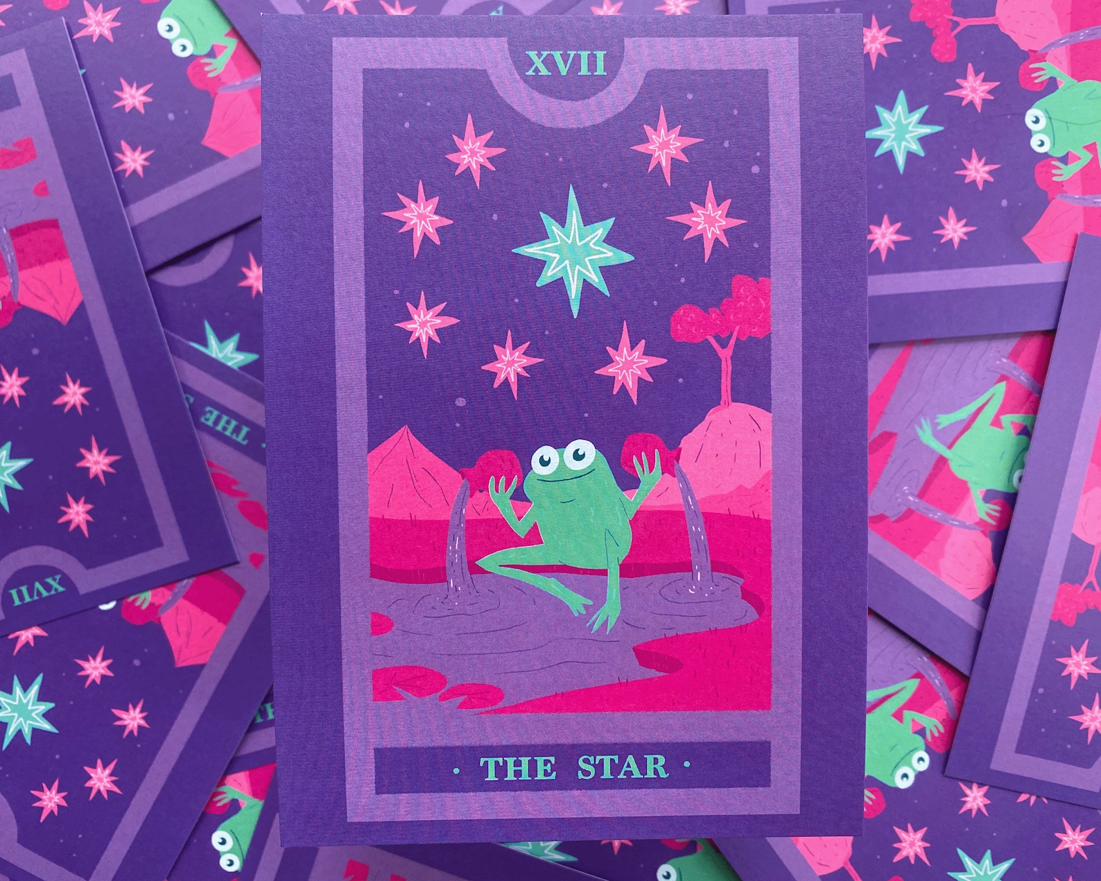 Robin the Star - Muppets Inspired Tarot Card Illustration Print - Etsy