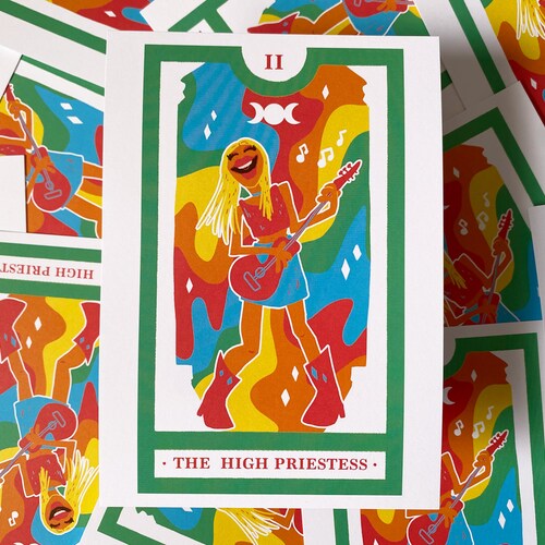 Janice the High Priestess Muppets Inspired Tarot Card - Etsy