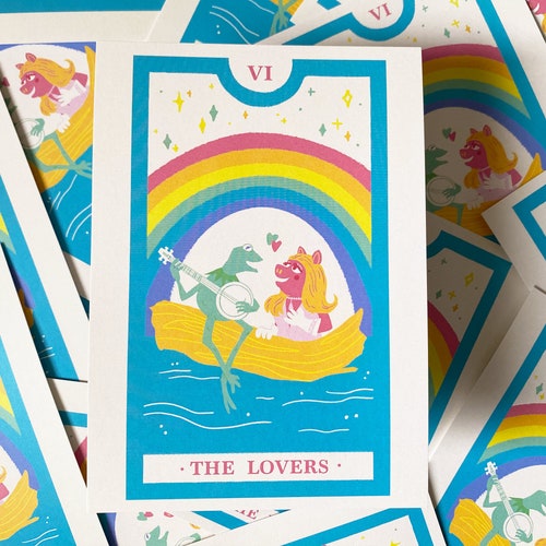 The Lovers the Dreamers and Me Muppets Inspired Tarot - Etsy