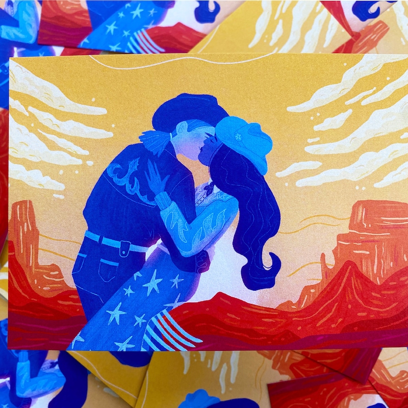 Gay western comics - Etsy.de
