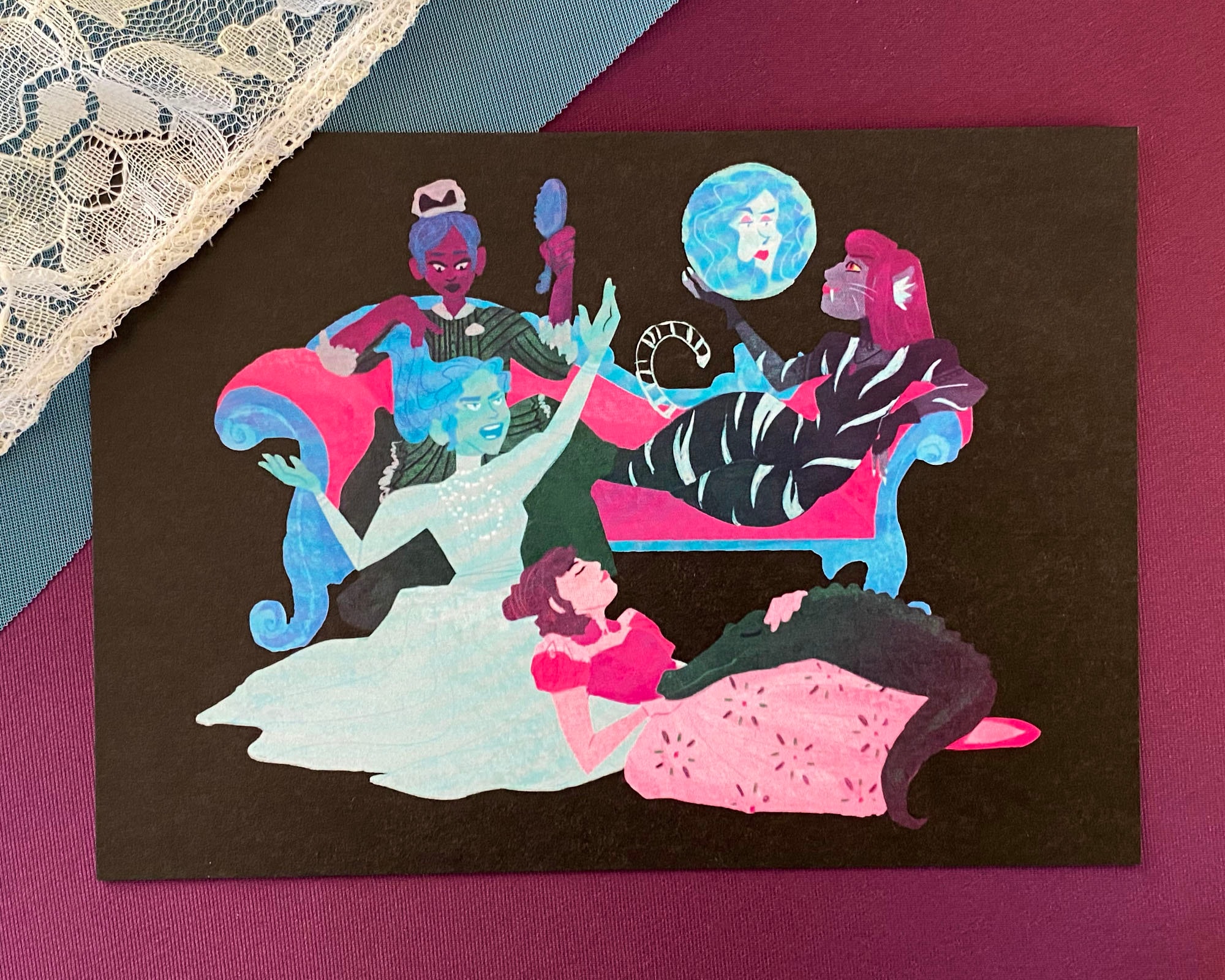 Girls Night Spooky Haunted Halloween Girls Sleepover - Etsy