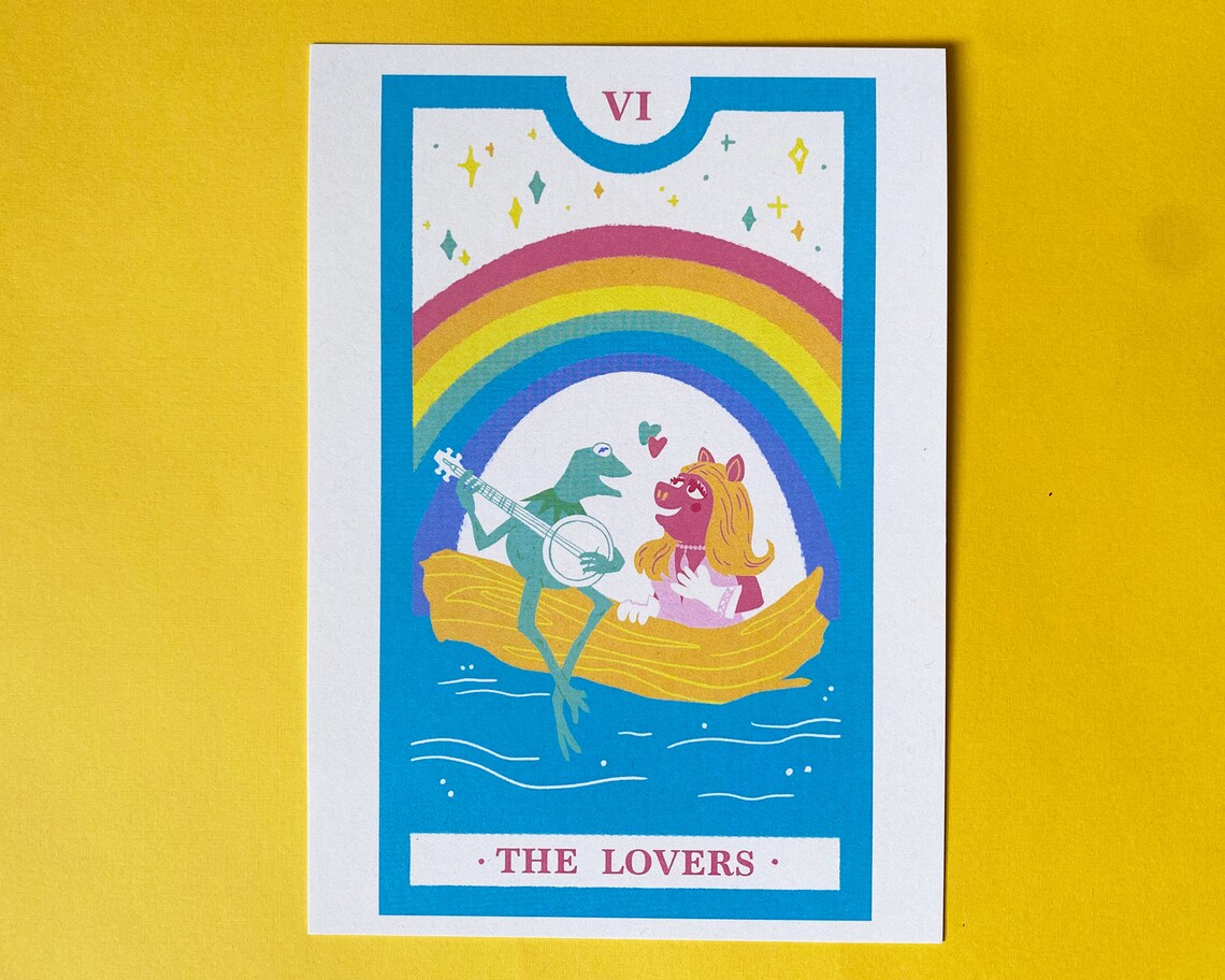 The Lovers the Dreamers and Me Muppets Inspired Tarot - Etsy