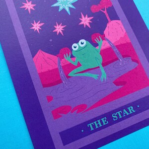 Robin the Star - Muppets Inspired Tarot Card Illustration Print - Etsy