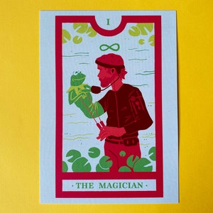 The Magician Jim Henson - Muppets Inspired Tarot Card Illustration ...