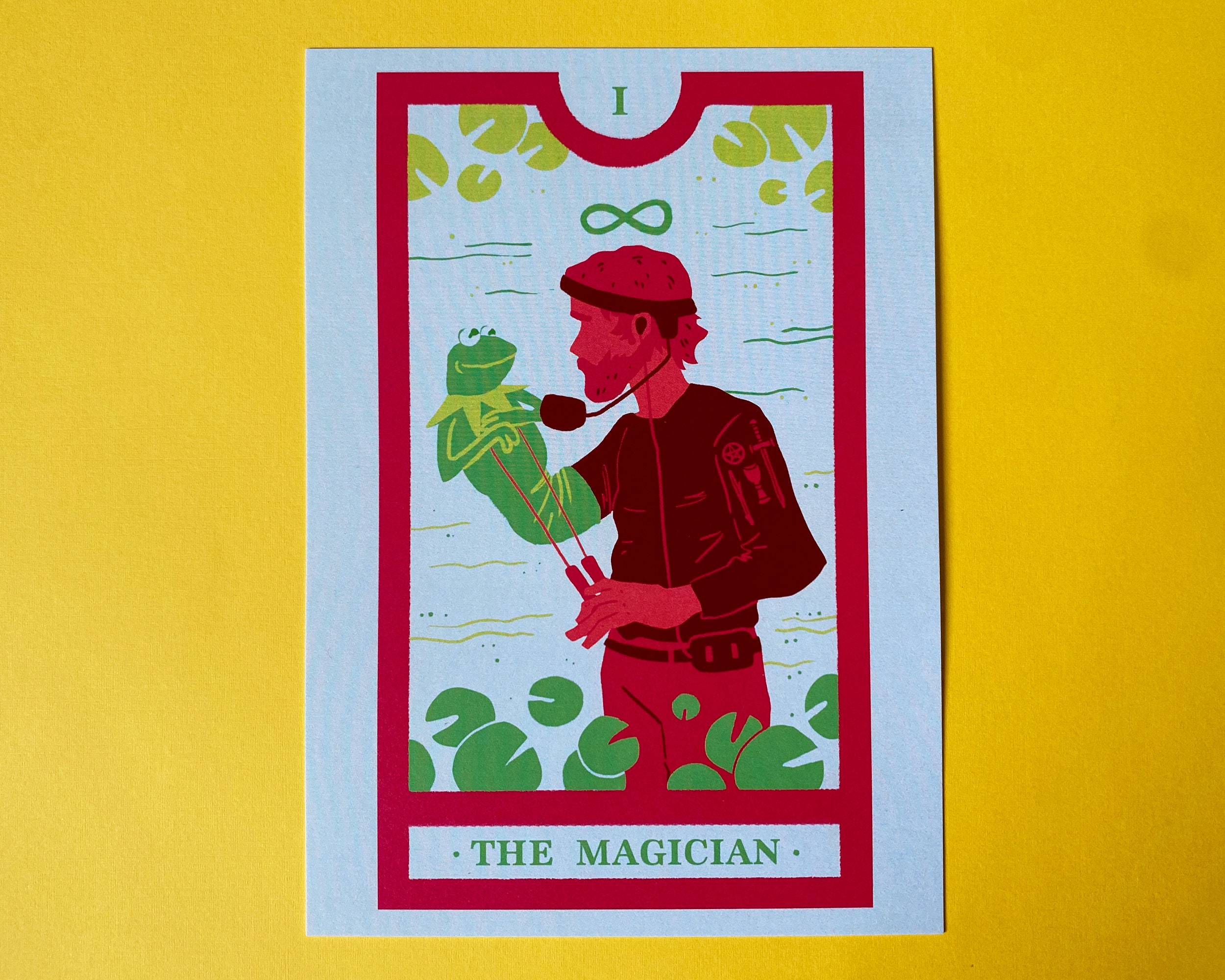 The Magician Jim Henson Muppets Inspired Tarot Card - Etsy