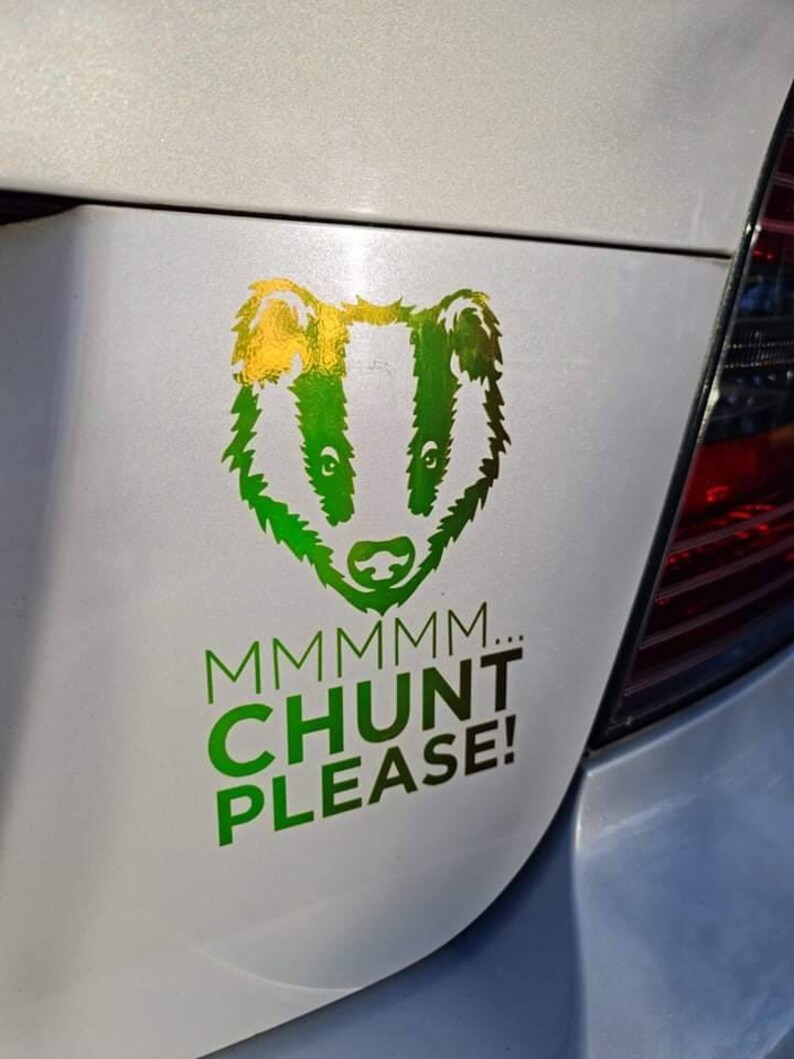 Mmmmm Chunt Please Decal - Etsy