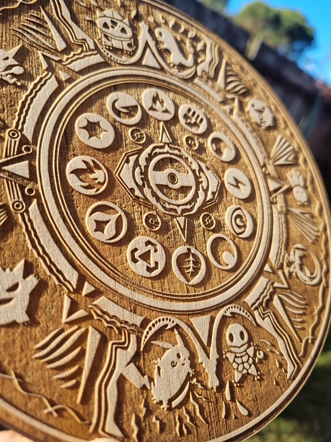 Pokemon Aztec Calendar - Etsy