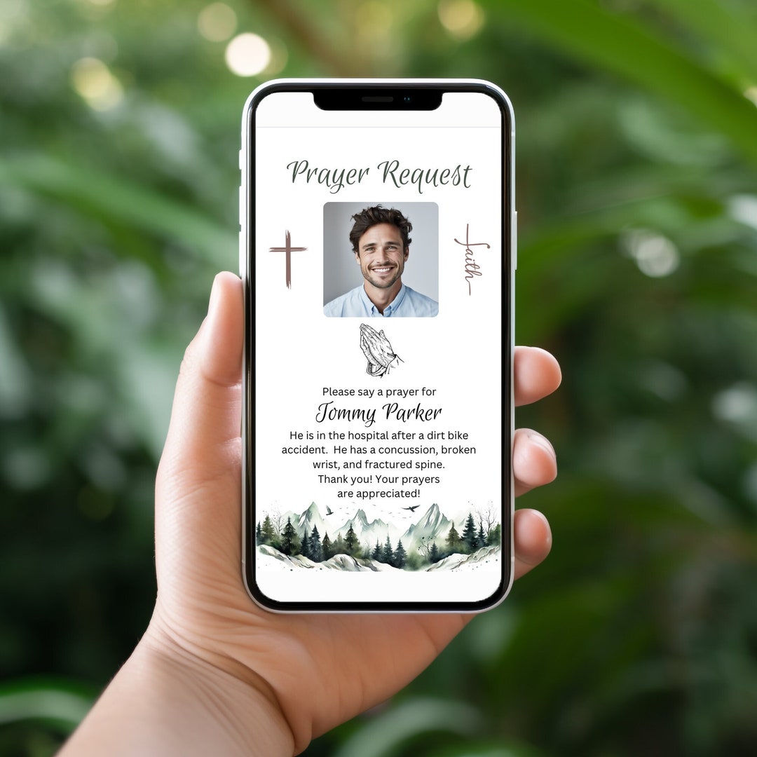 Prayer Request Evite, Announcement Digital Invites, Electronic ...