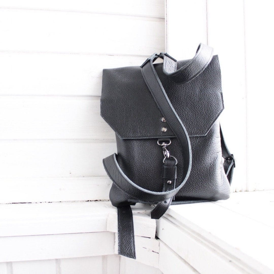 Leather Backpack, Women's Backpack Black, Leather Backpack, Designer ...
