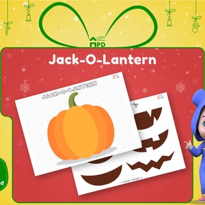 Build Your Own Jack O Lantern Shapes Cute Pumpkin Printable Activities ...