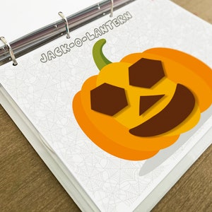 Build Your Own Jack O Lantern Shapes Cute Pumpkin Printable Activities ...