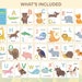 Preschool Printable Flashcards Animal ABC Cards Alphabet - Etsy