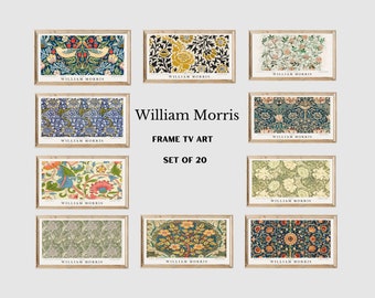 William Morris Frame TV Art: Art Nouveau Collection (digital Download ...