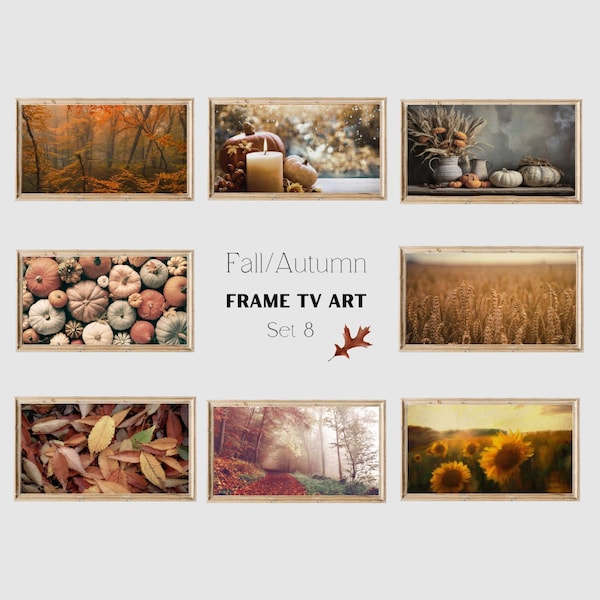 Frame Tv Art Fall - Etsy