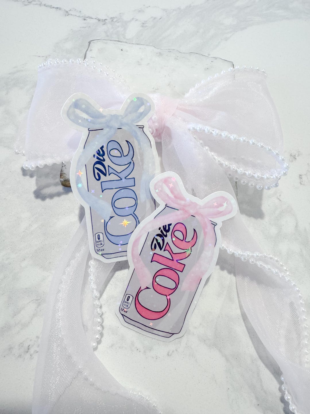 Coquette Diet Cola Can Sticker: Trendy Girly Sticker, Soda Accessory ...