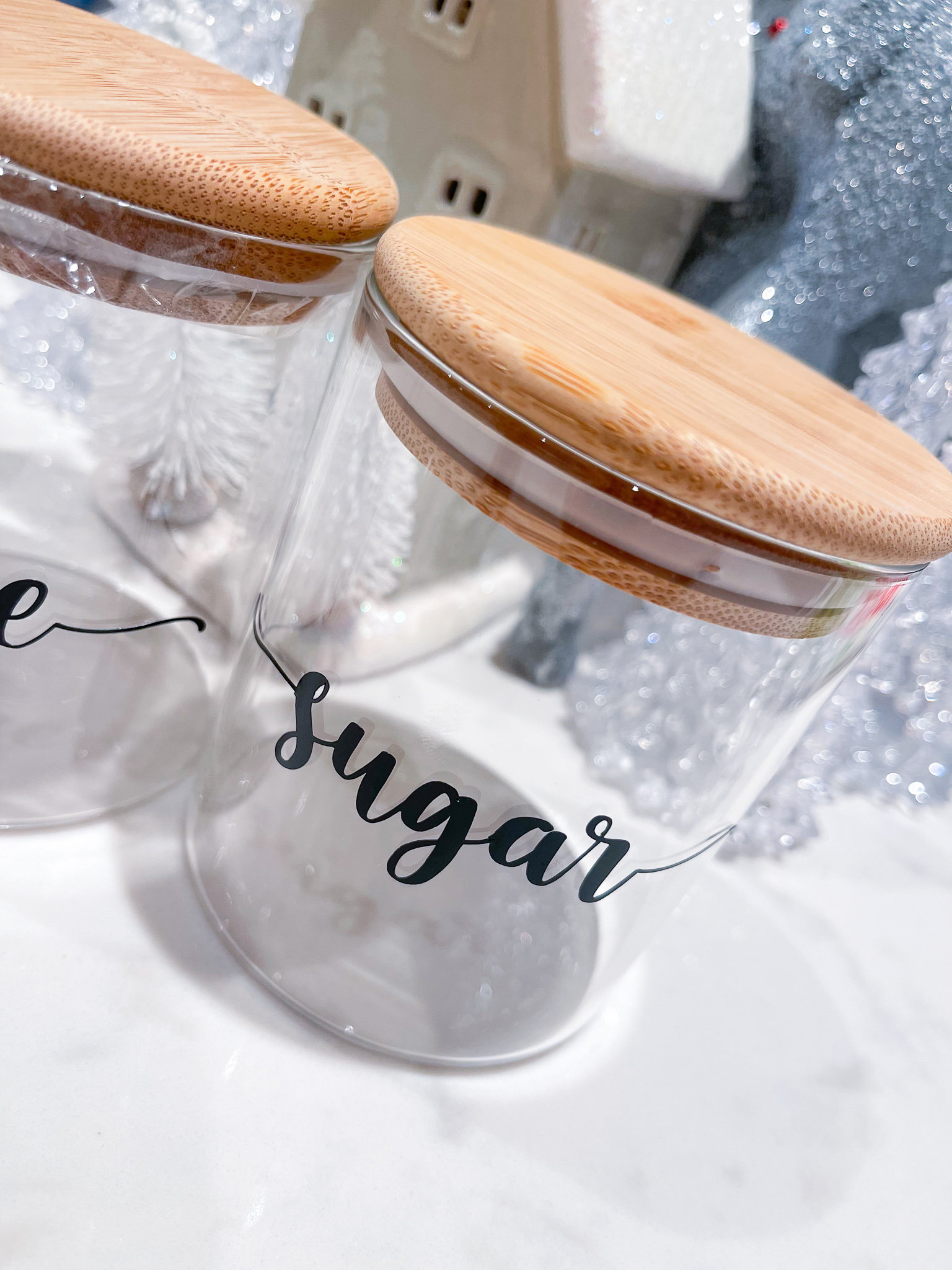 Custom Glass Jars, Dog Treat Jar, Personalized Jars, Coffee Sugar Jars ...