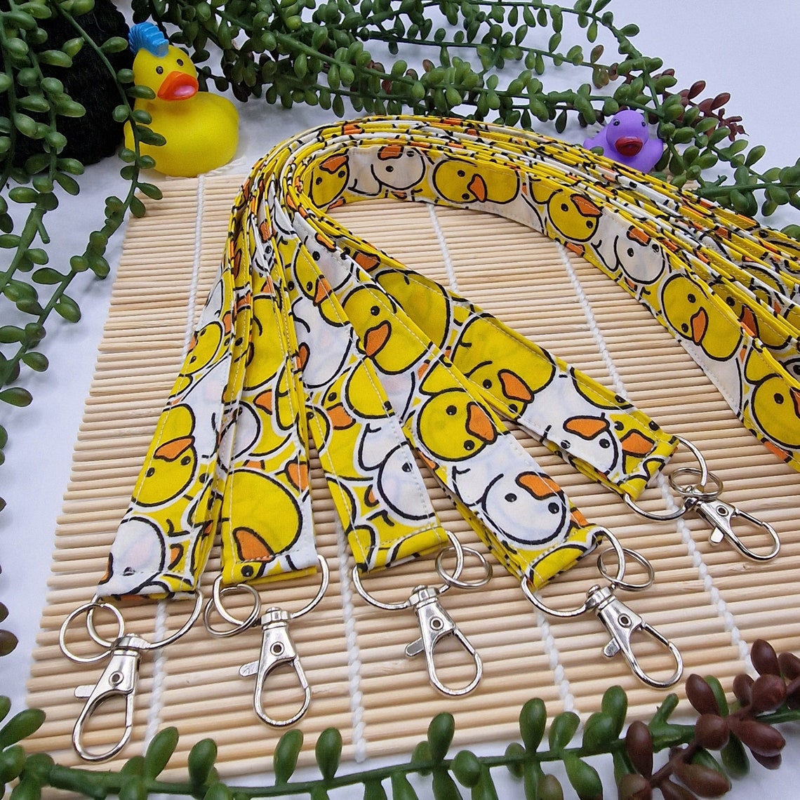 Rubber Duck Lanyard for Work ID Badge, Teacher Badge, College Badge ...