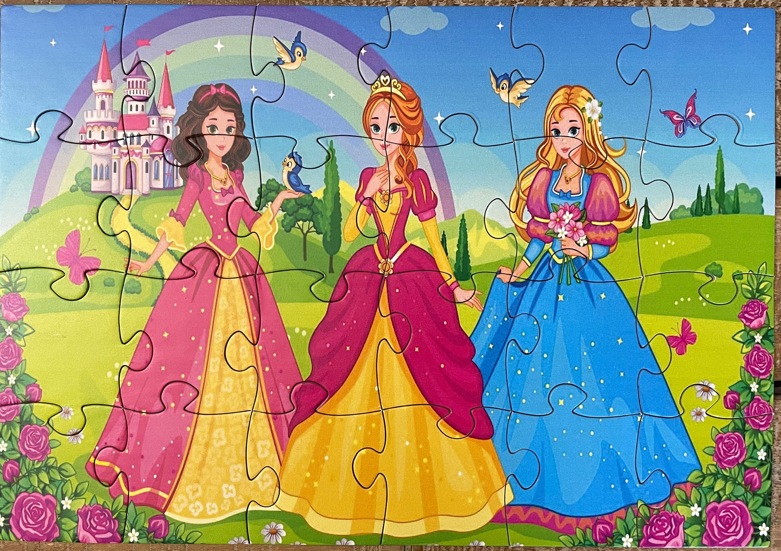 Princess Jigsaw Puzzle for Kids, 24-piece Puzzle, Great Birthday Gift ...