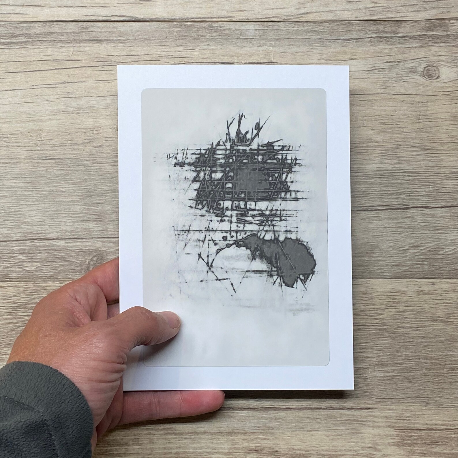 Acetone Print on Thermal Paper | Etsy