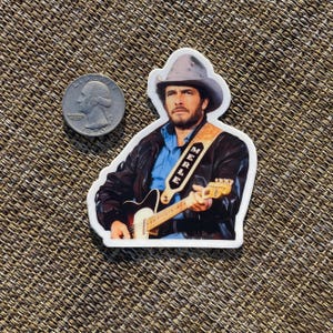 Merle Haggard Sticker! - Etsy