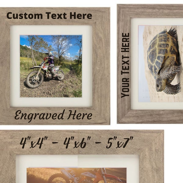 4x4 Picture Frame - Etsy