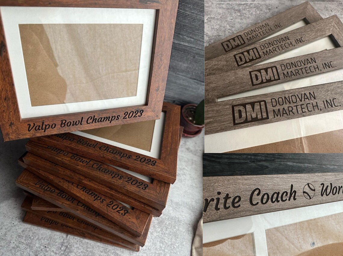Personalized Sports Team Frames - Multiple Colors- Group Gift - Team ...