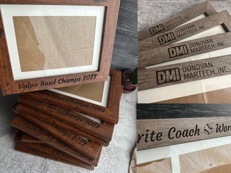 Personalized Sports Team Frames - Multiple Colors- Group Gift - Team ...