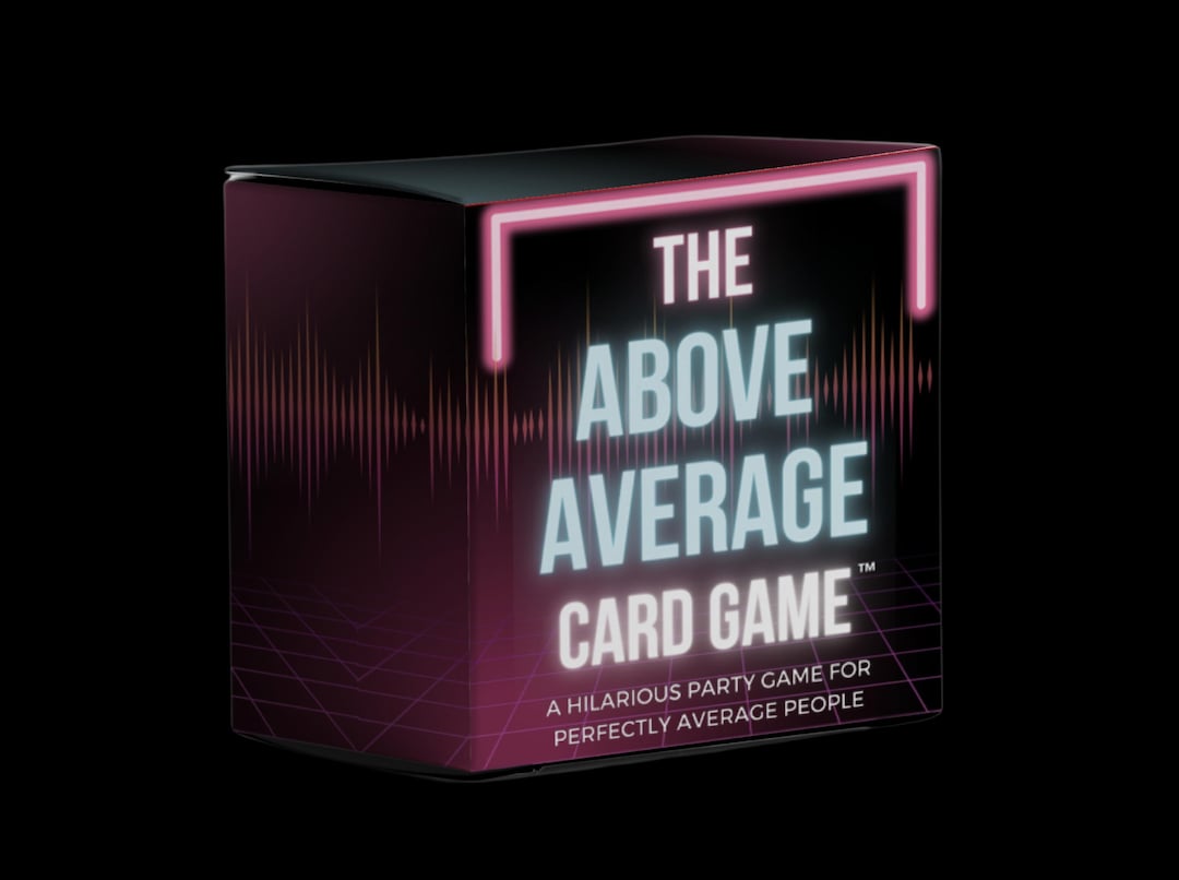 The Above Average Card Game™ - Fun Party Game - Adult Drinking Games ...