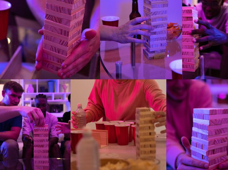 Block Party - Tumbling Tower Drinking Game™ | Tipsy Fun - Bachelorette ...