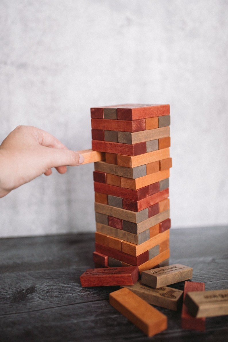 Fully Customizable Block Tower Logos company Game - Etsy Canada