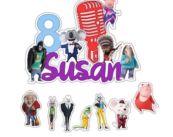 Sing Cake Topper | Etsy