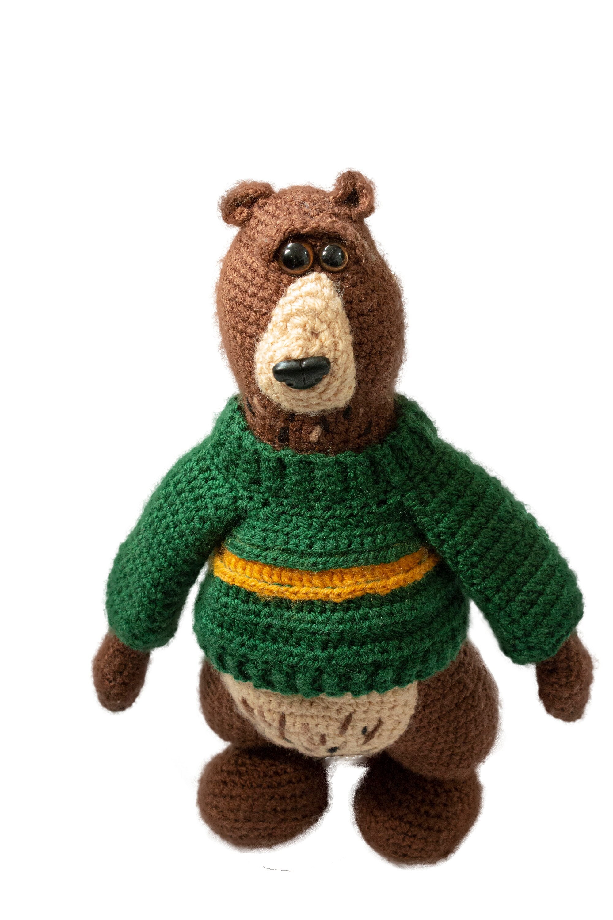 Archie the Bear Crochet Pattern - Etsy