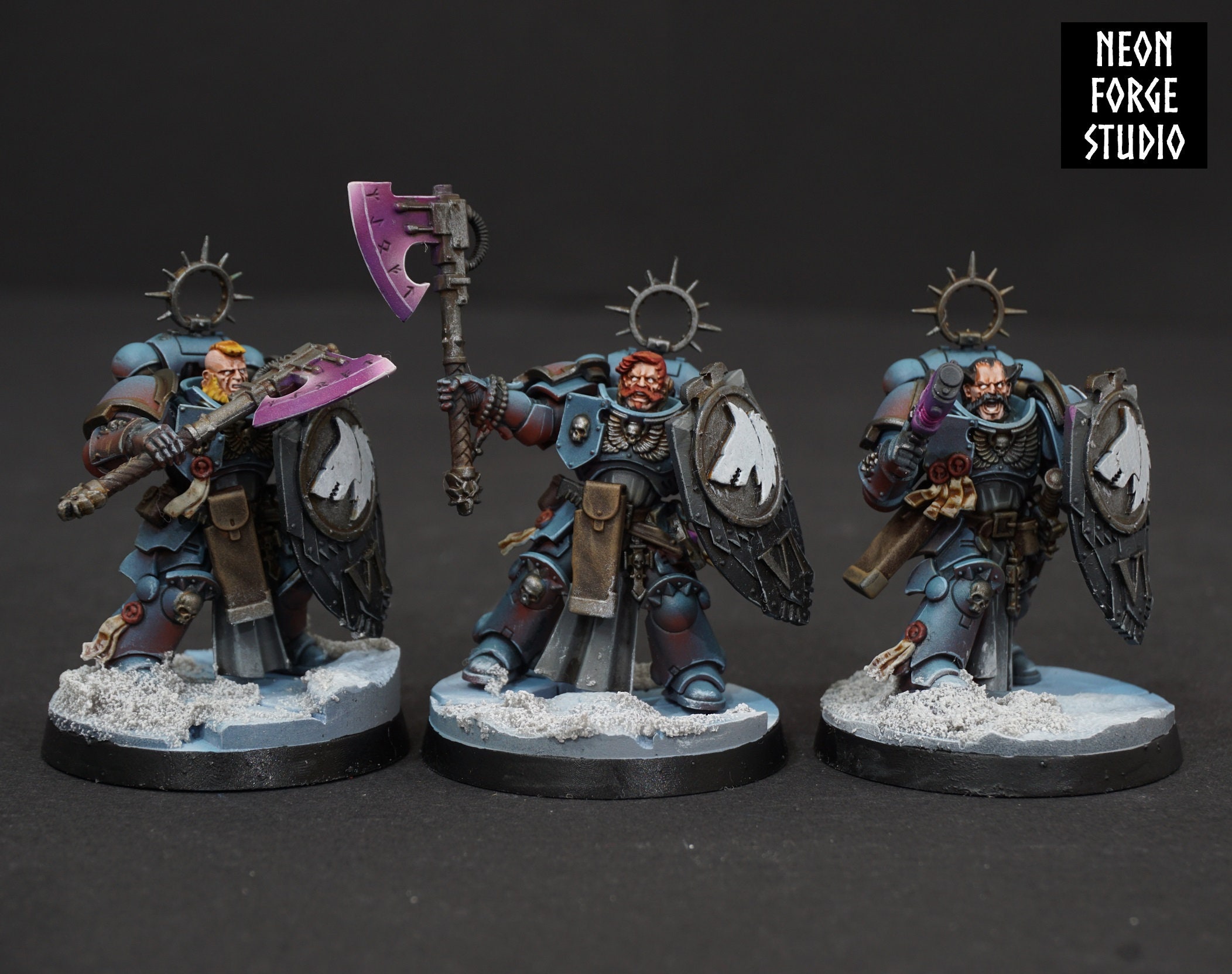WH40K Space Wolves Army COMMISSION - Etsy