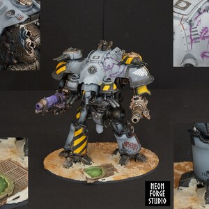 WH40K Imperial Knights Army Questoris X 3, Dominus X 1, Armiger X 7 ...