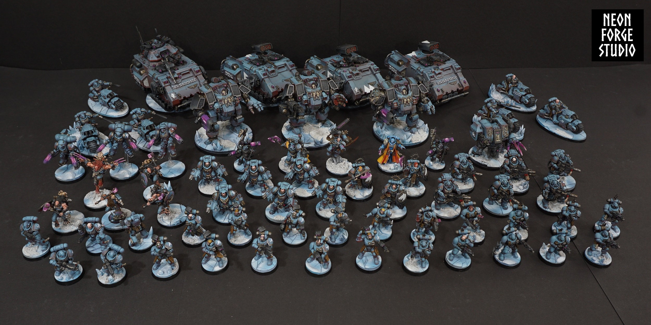 WH40K Space Wolves Army COMMISSION - Etsy