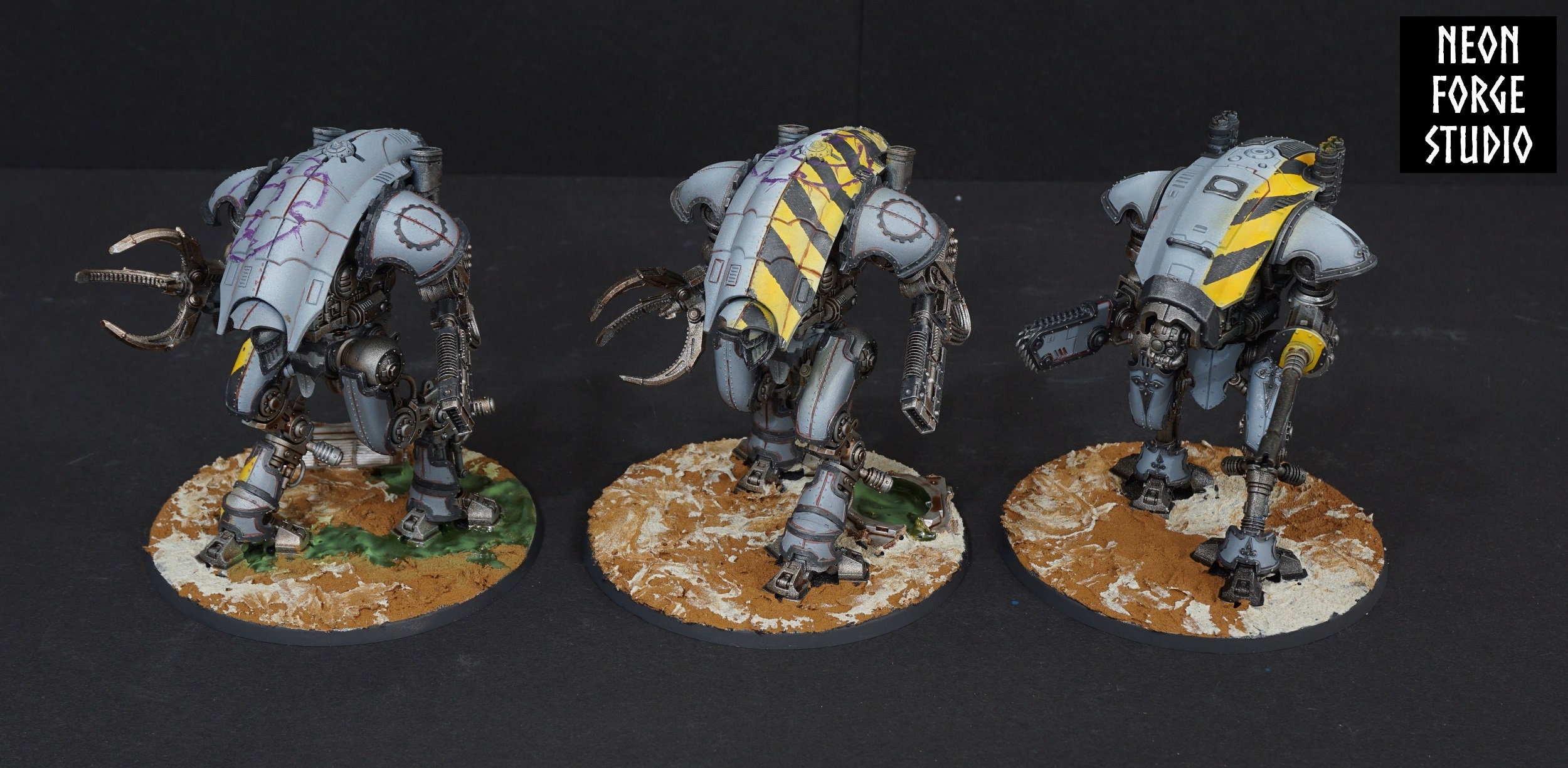 WH40K Imperial Knights Army Questoris X 3, Dominus X 1, Armiger X 7 ...