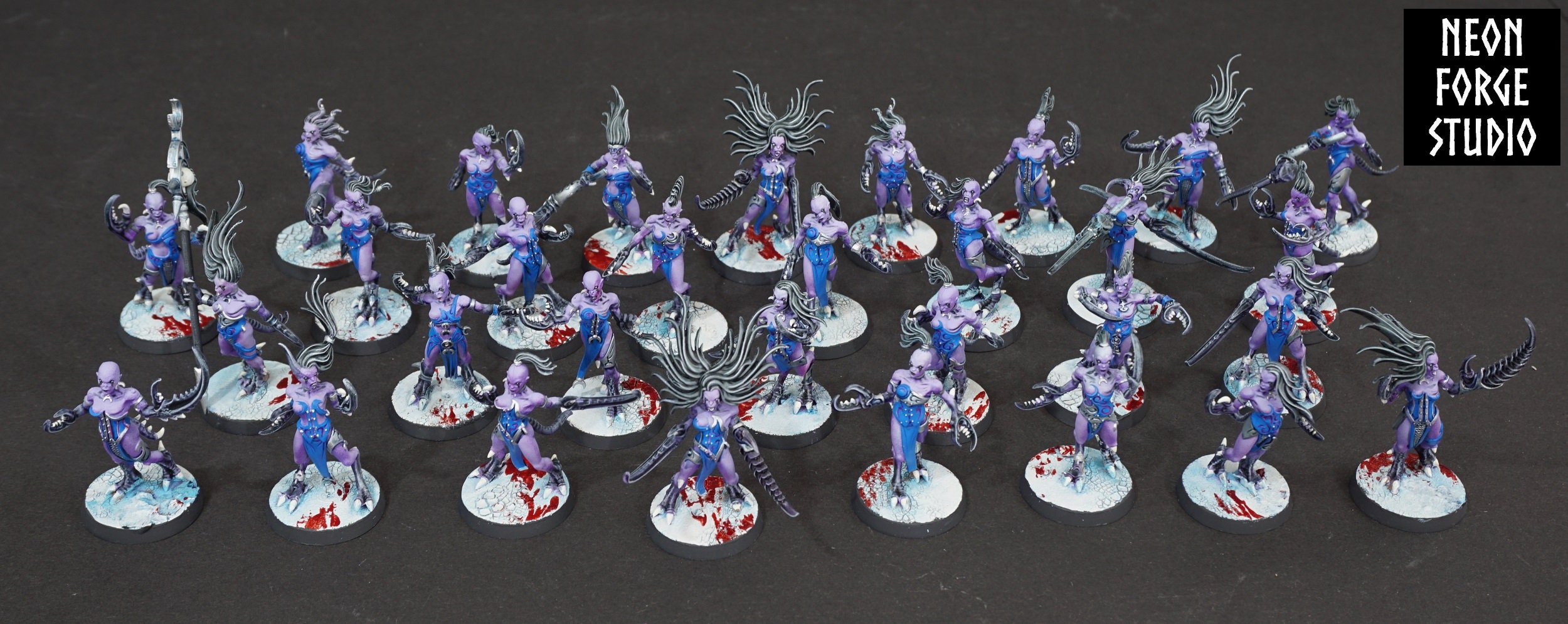 WH40K Aos Slaanesh Chaos Daemons Army Keeper of Secrets - Etsy