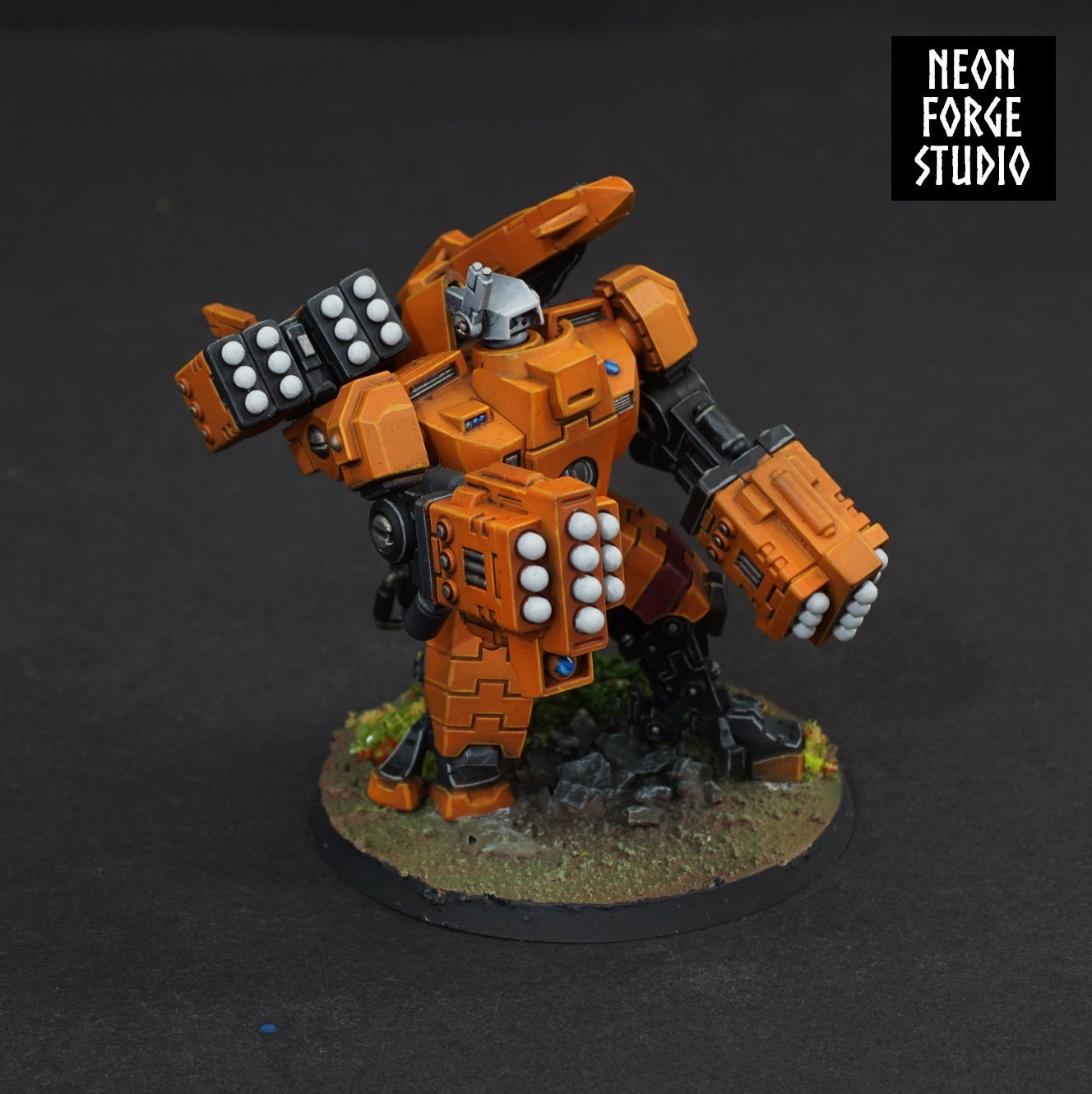WH40K Tau Empire Army Commission Crisis Hammerhead Broadside - Etsy