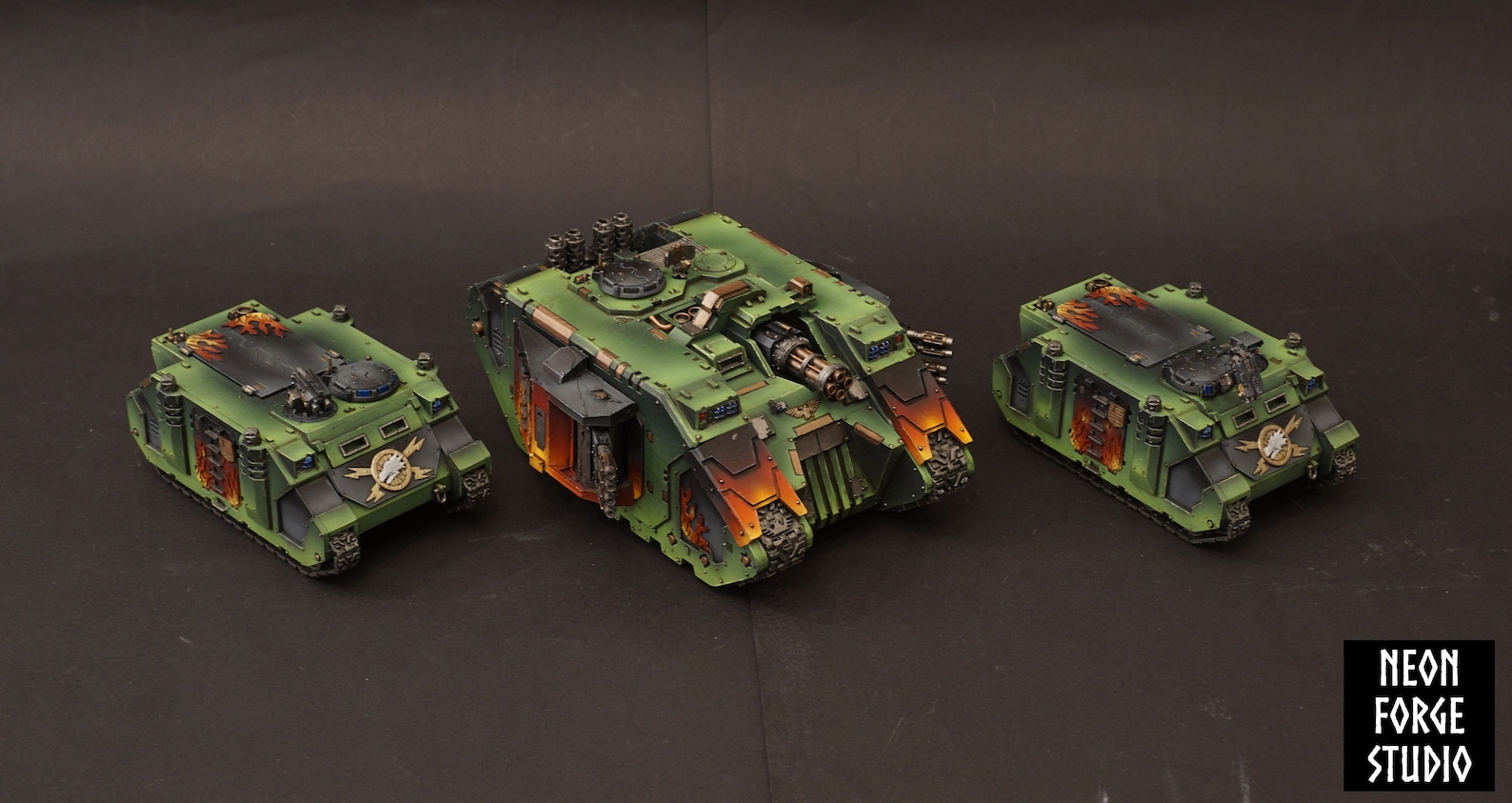 WH40K Space Marines Army Commission Dreadnought Eradicators Salamanders ...