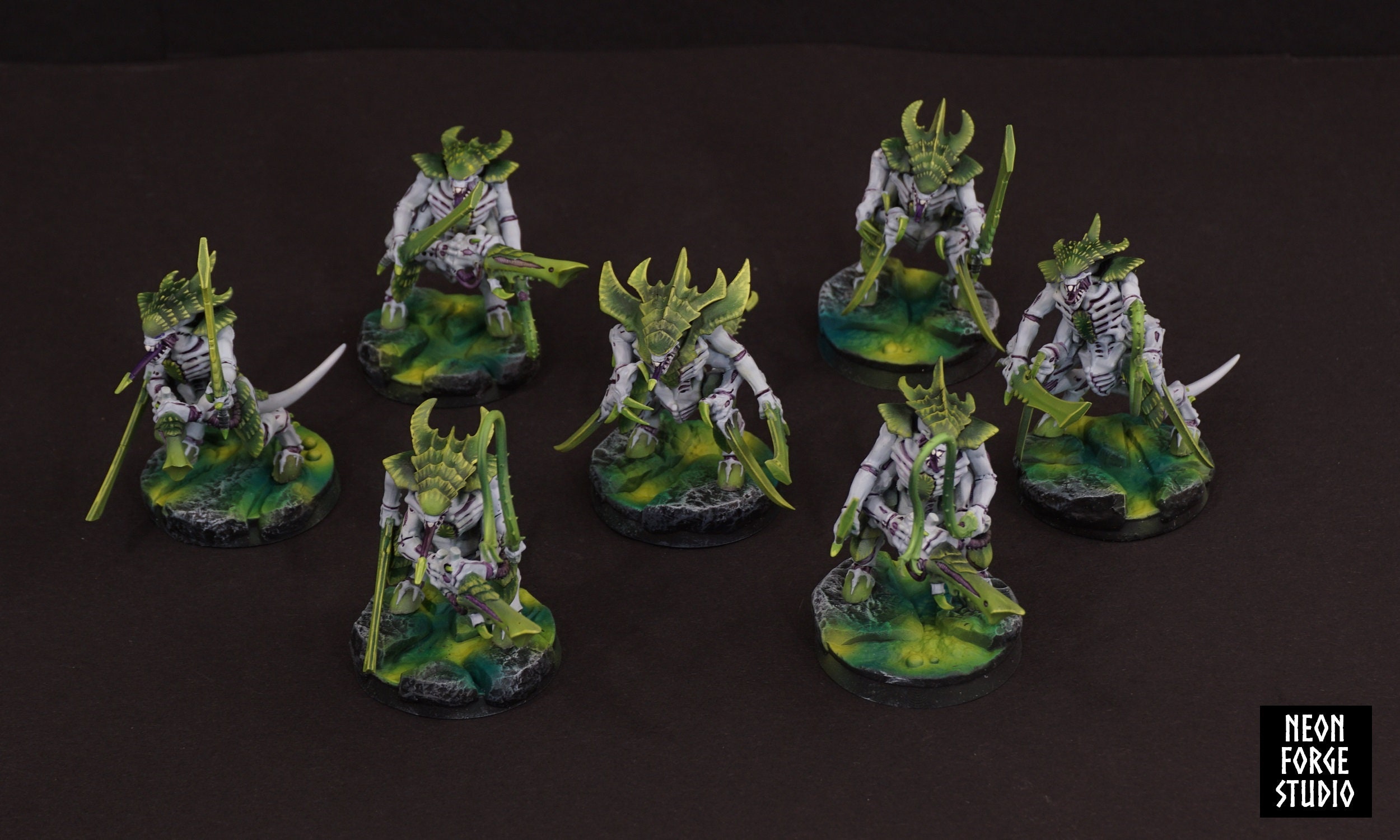 WH40K Tyranids Army Hive Tyrant Carnifex Hive Guard Lictor Zoanthropes ...