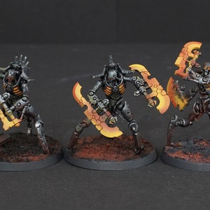 WH40K Necron Army Necron Warriors, Scarab Swarmps, Skorpekh Destroyers ...