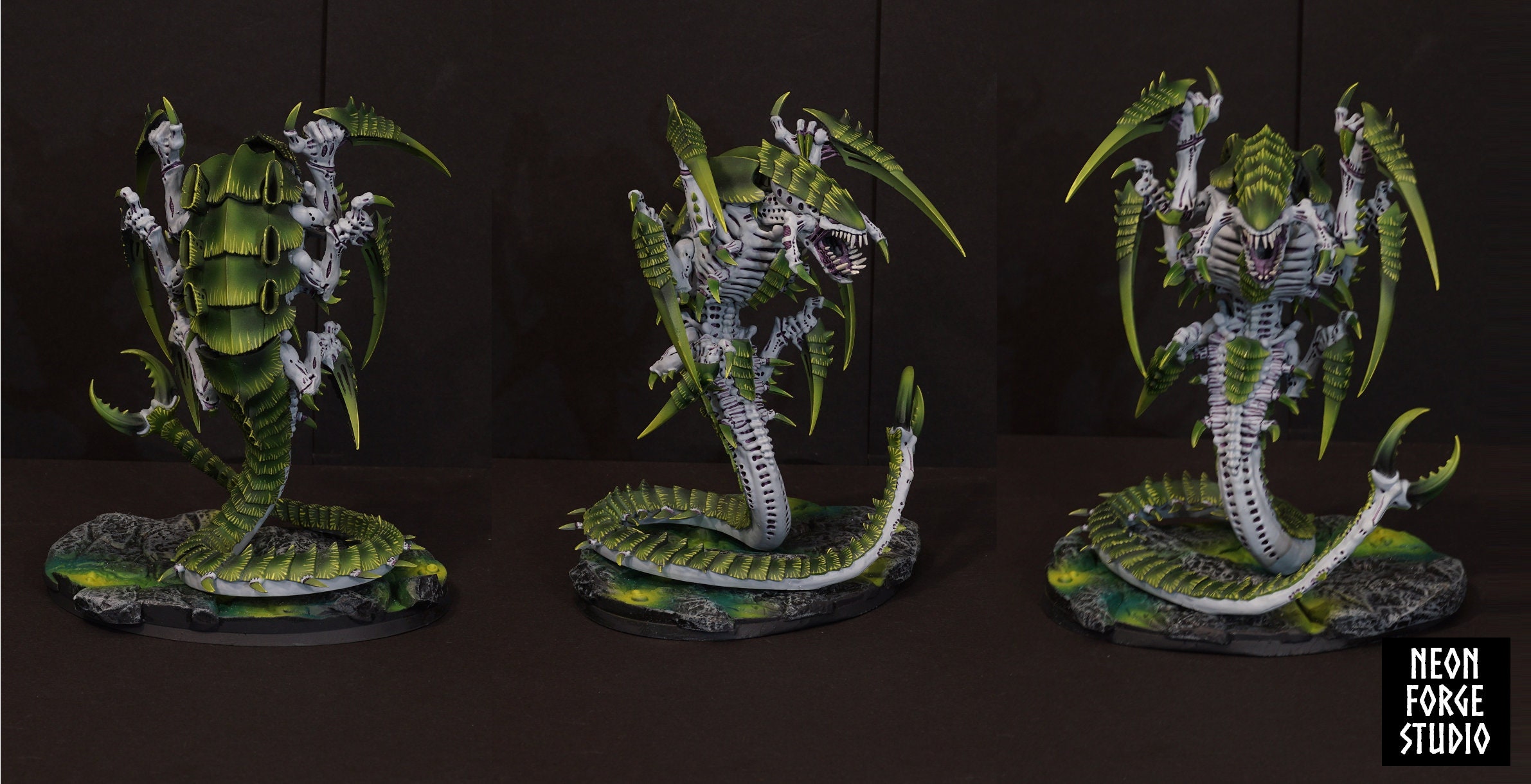 WH40K Tyranids Army Hive Tyrant Carnifex Hive Guard Lictor Zoanthropes ...