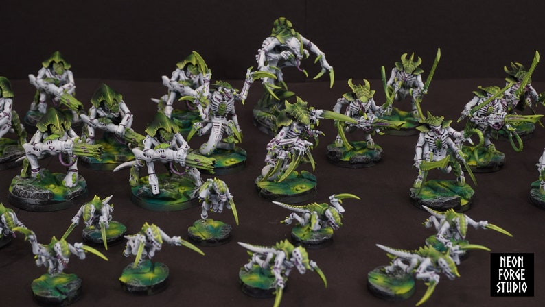WH40K Tyranids Army Hive Tyrant Carnifex Hive Guard Lictor Zoanthropes ...
