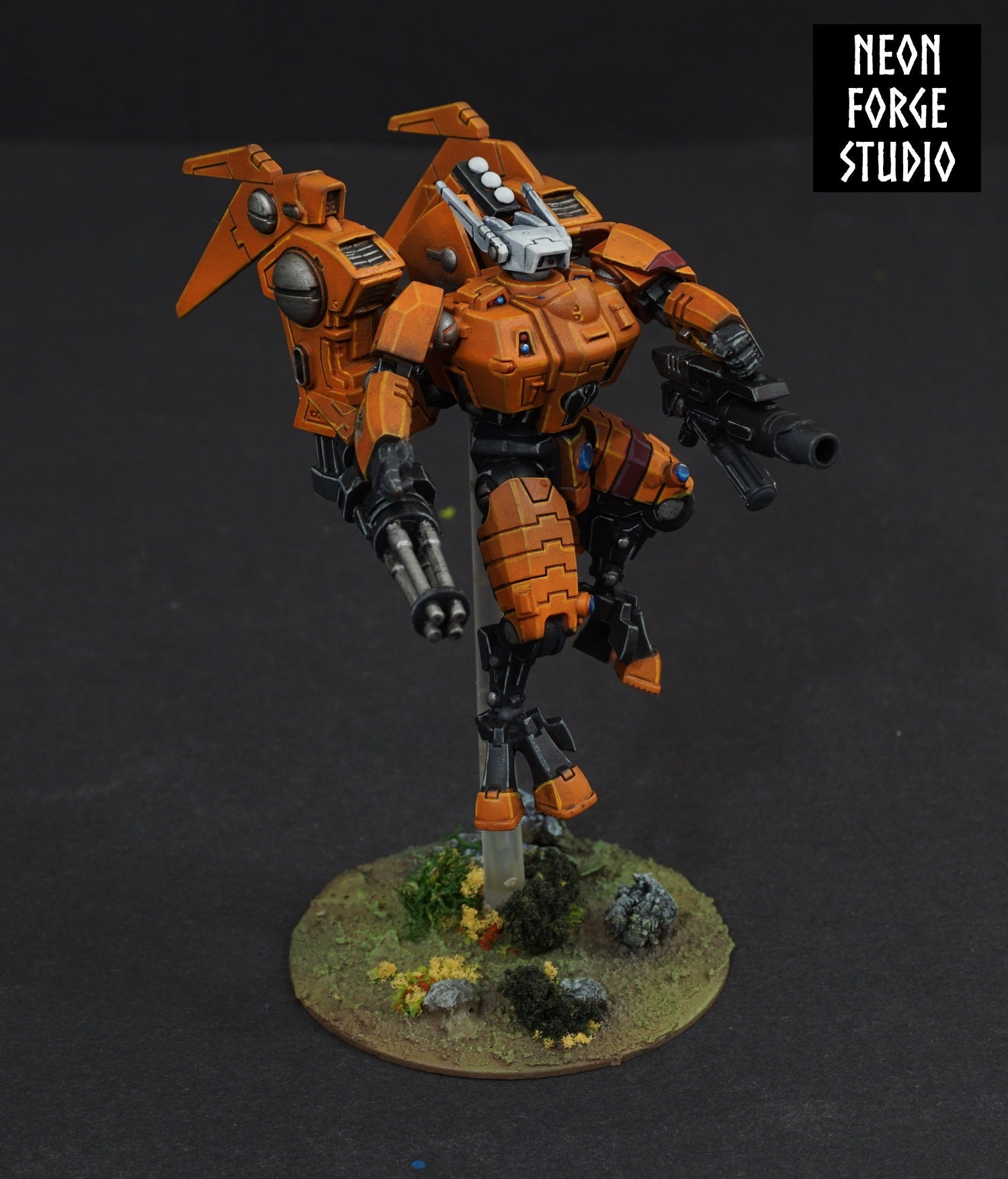 WH40K Tau Empire Army Commission Crisis Hammerhead Broadside - Etsy