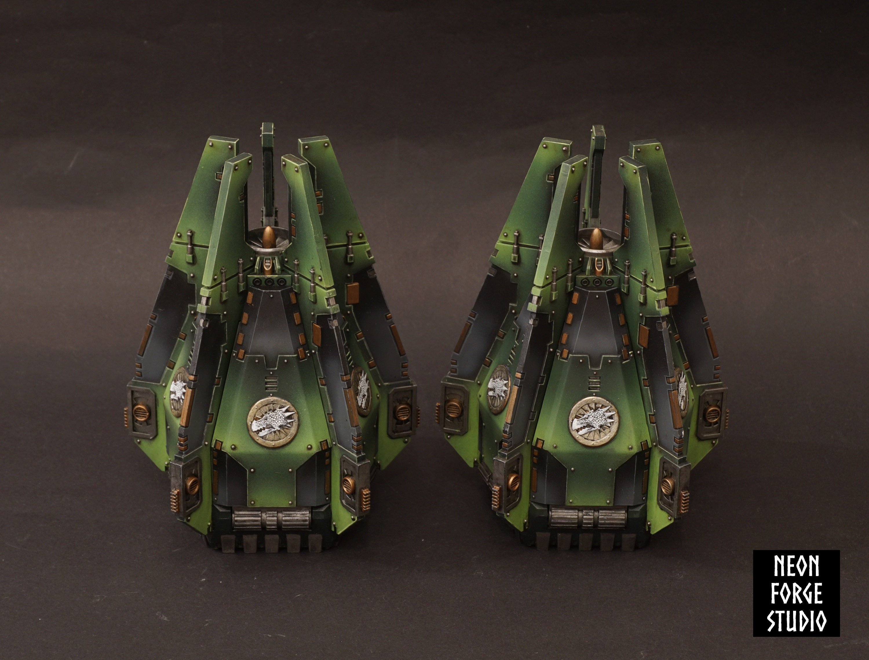 WH40K Space Marines Army Commission Dreadnought Eradicators Salamanders ...