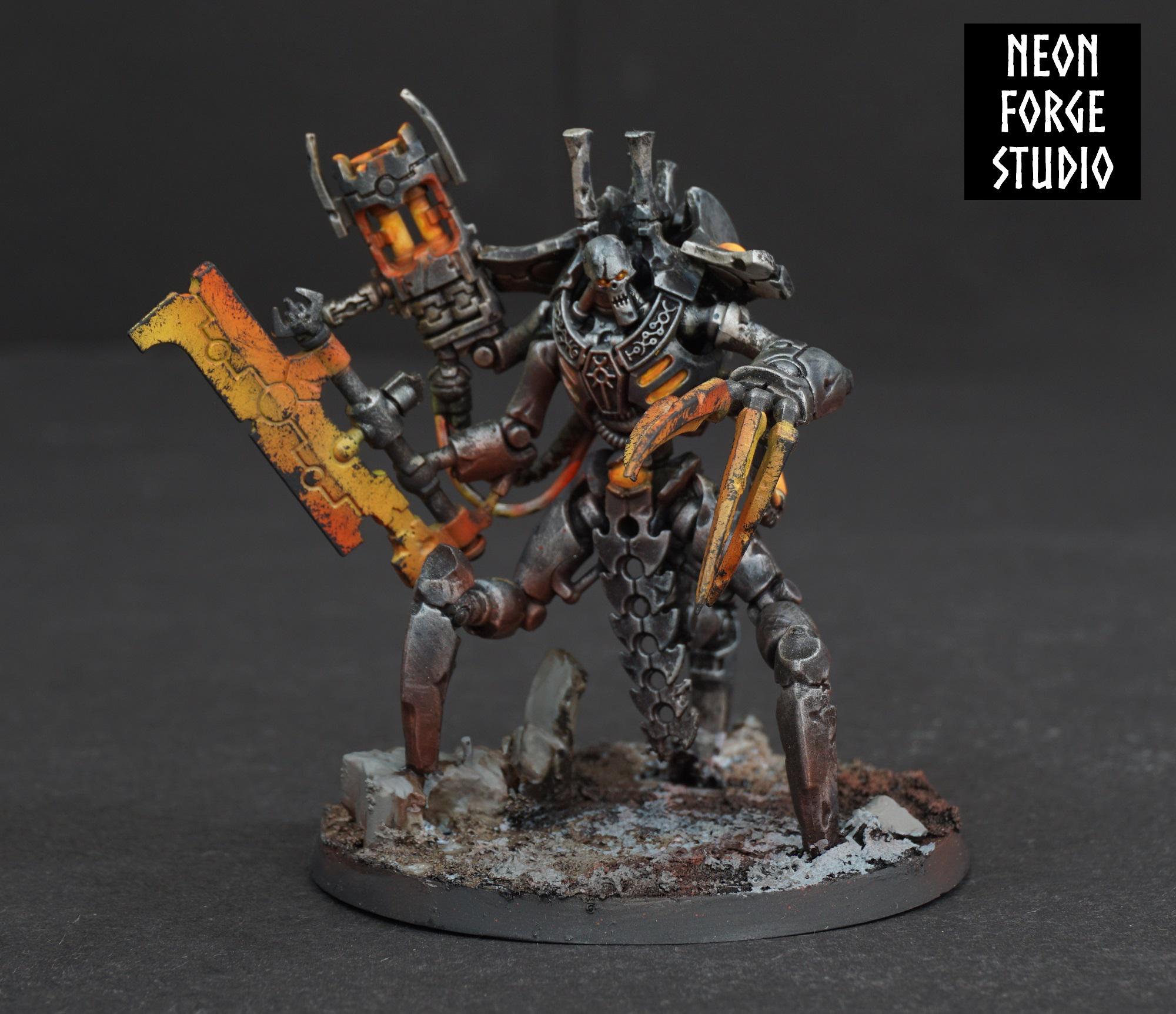 WH40K Necron Army Necron Warriors, Scarab Swarmps, Skorpekh Destroyers ...