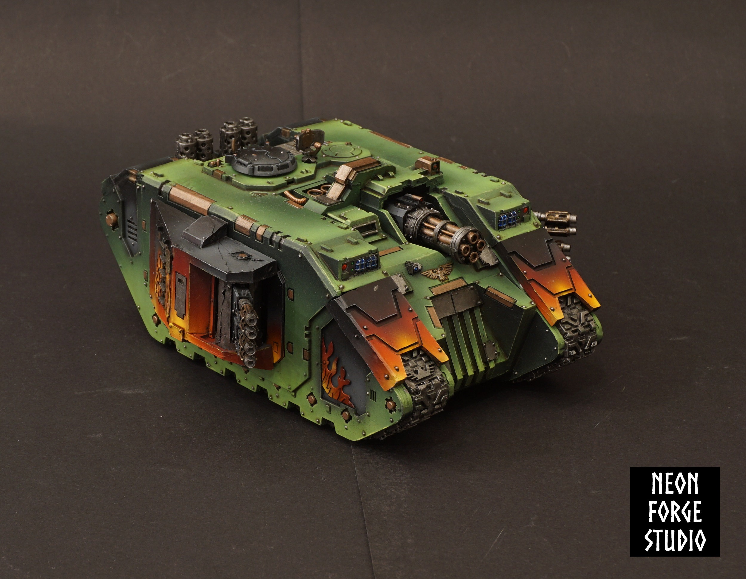 WH40K Space Marines Army Commission Dreadnought Eradicators Salamanders ...