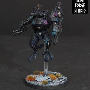 WH40K Tau Empire Army Commission Crisis Hammerhead Broadside - Etsy