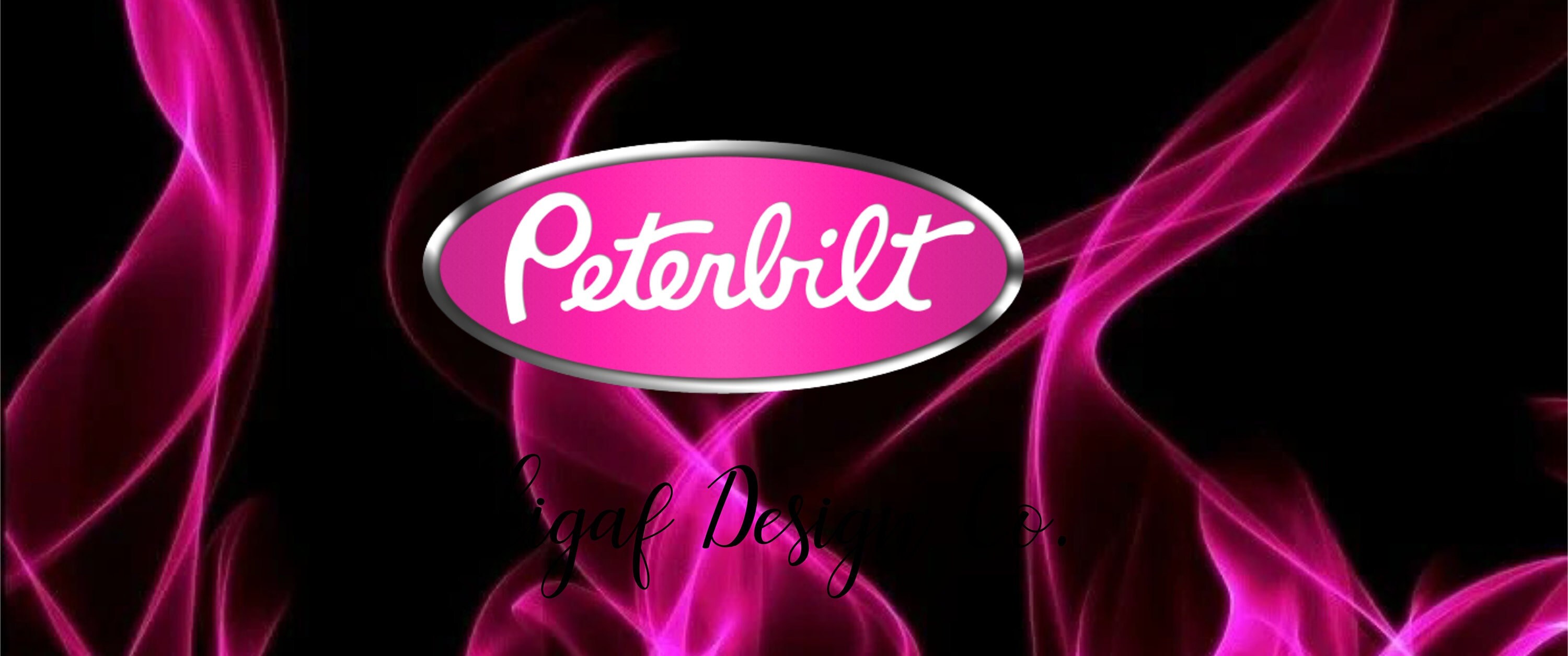 Pink Peterbilt