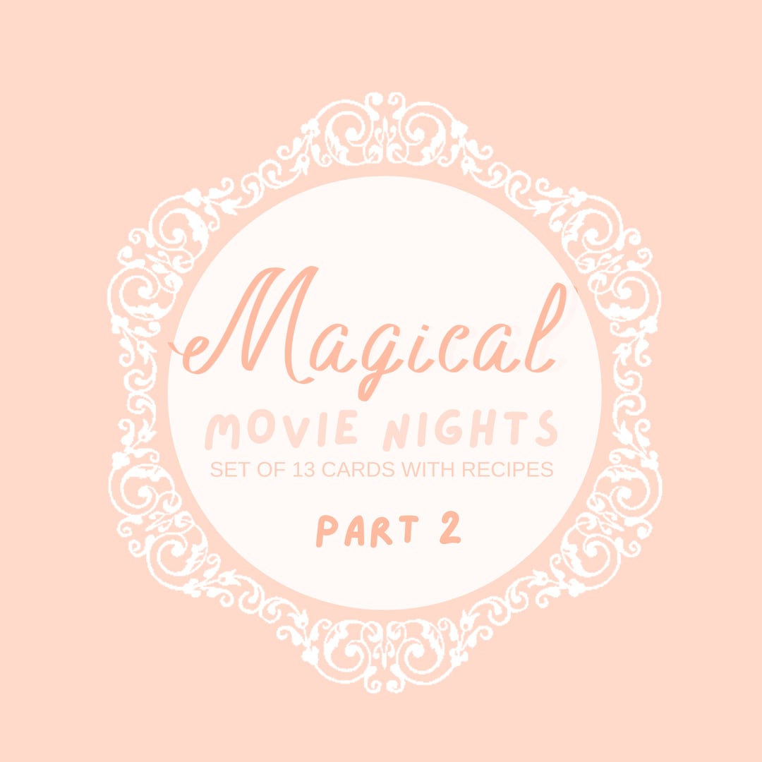 Magical Movie Night Cards (set of 13)- Part 2 - Etsy